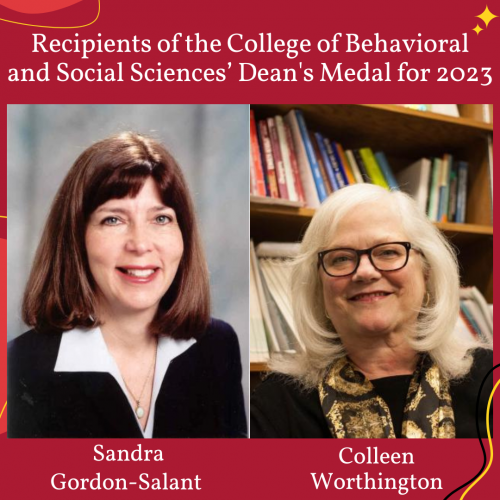 Congratulations to Professors Sandra Gordon-Salant and Colleen ...